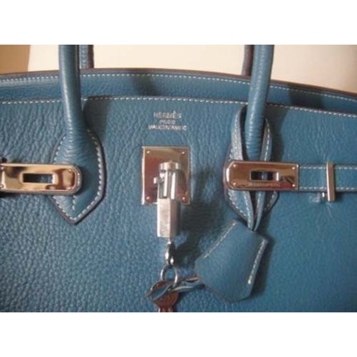 Réplica de Bolsa Hermes Birikin - Azul