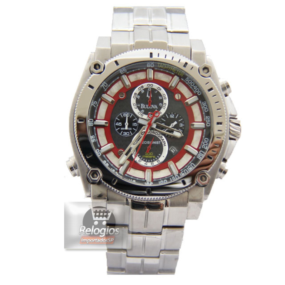 Relógio Réplica Bulova Precisionist Red