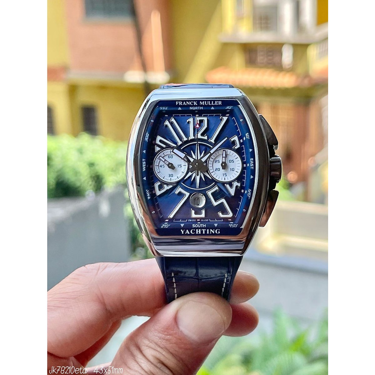 SUPER CLONE MÁQUINA ETA -FRANCK MULLER VANGUARD CHRONO 43MM