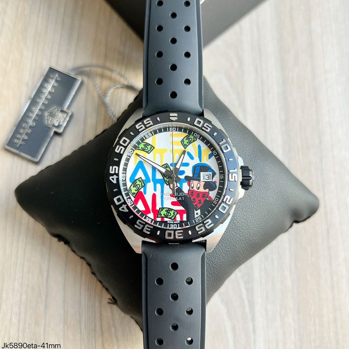 SUPER CLONE MÁQUINA ETA - TAG HEUER FORMULA 1 ALEC MONOPOLY 41MM