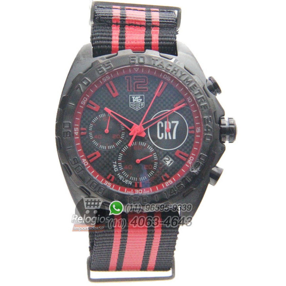 Relógio Réplica Tag Heuer Cr7